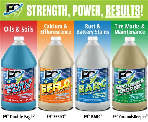 F9 Products | Pressure & Soft Washing Supplies