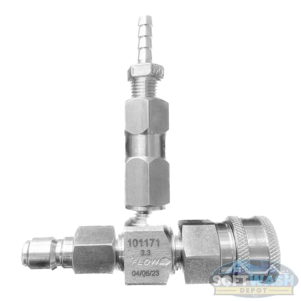 General Pump Forged Stainless Steel Injector with Check Valve