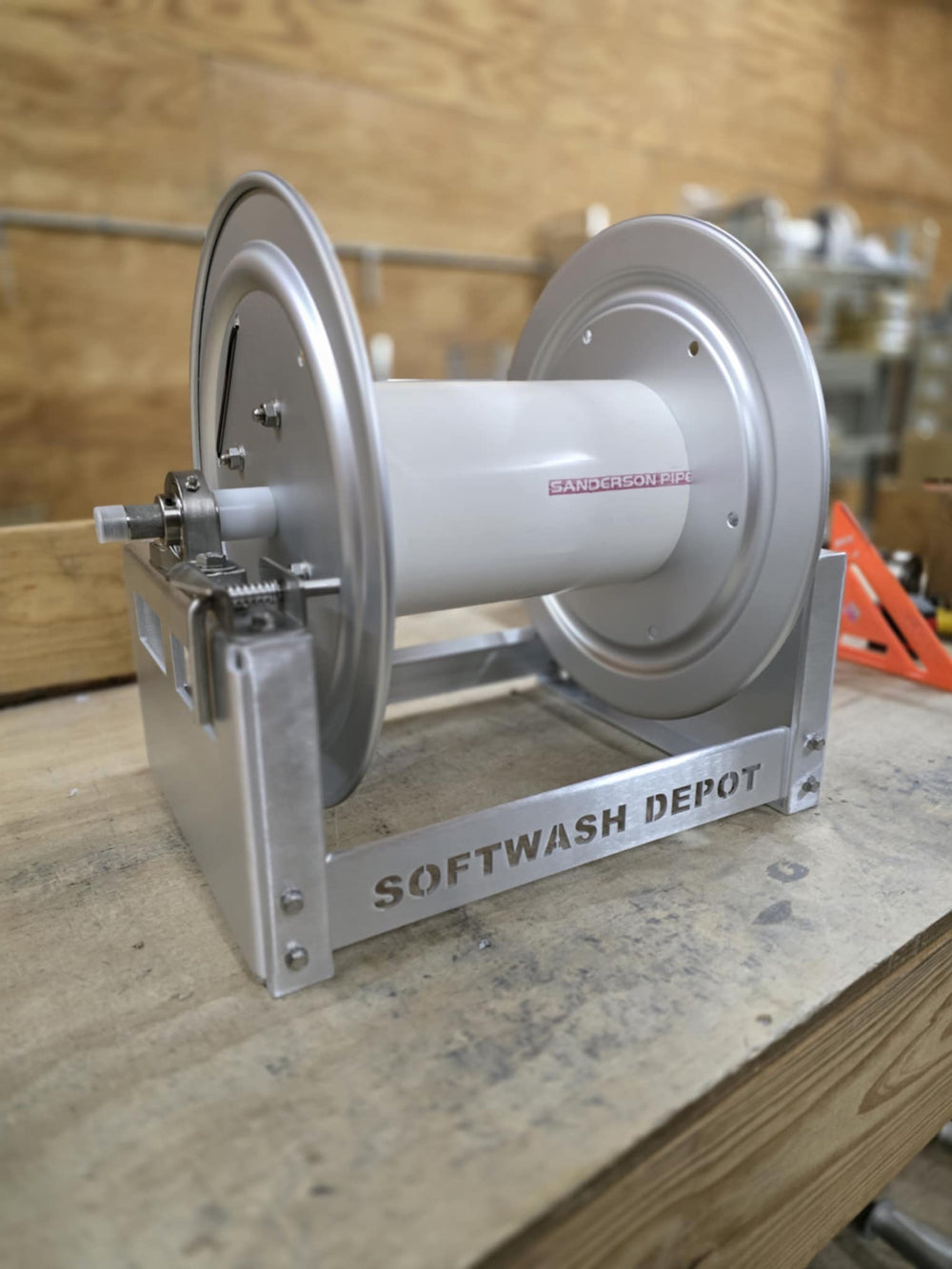 Manual Hose Reels | Soft Wash & Pressure Wash Hose Reels