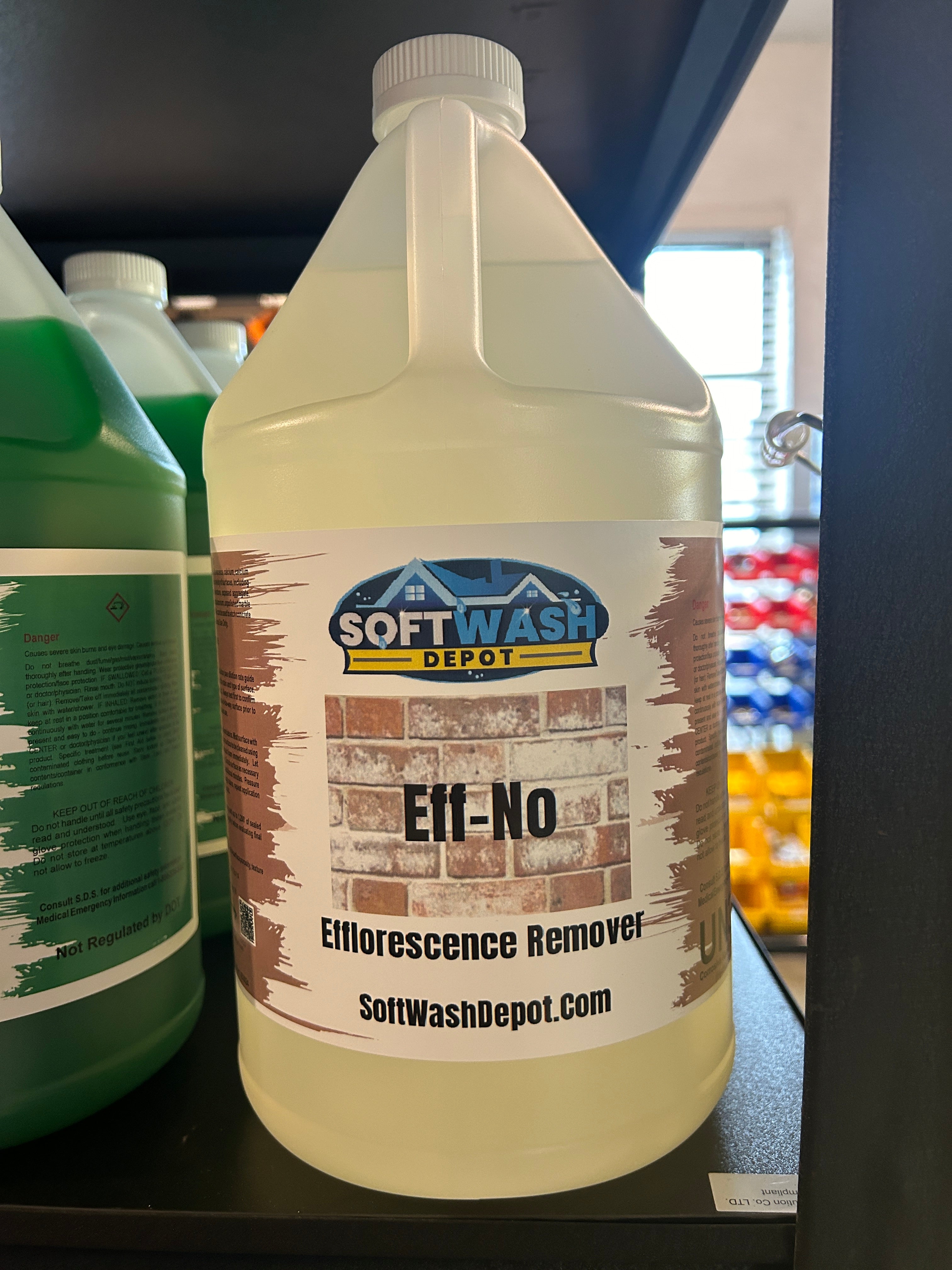 EFF No – Efflorescence & Calcium Remover | Soft & Pressure Washing