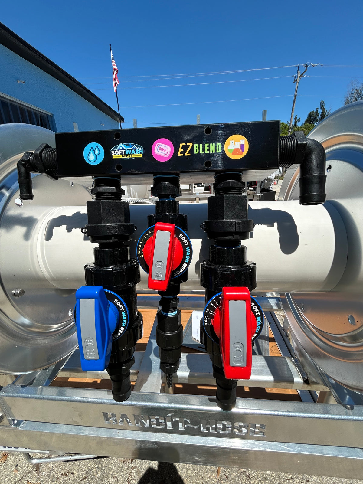 SWD EZ Blend Precision Flow Soft Wash Mixing Proportioner