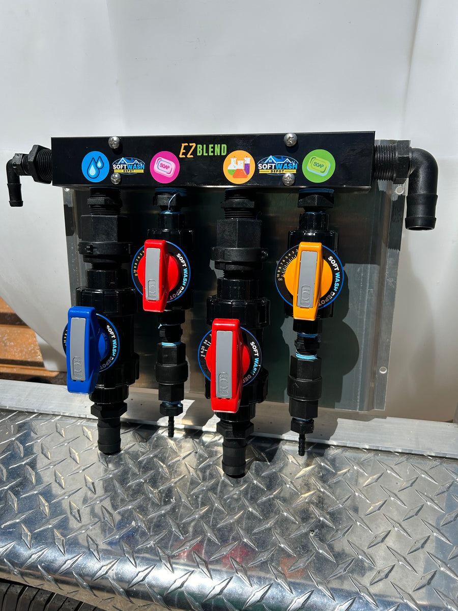 SWD EZ Blend Precision Flow Soft Wash Mixing Proportioner