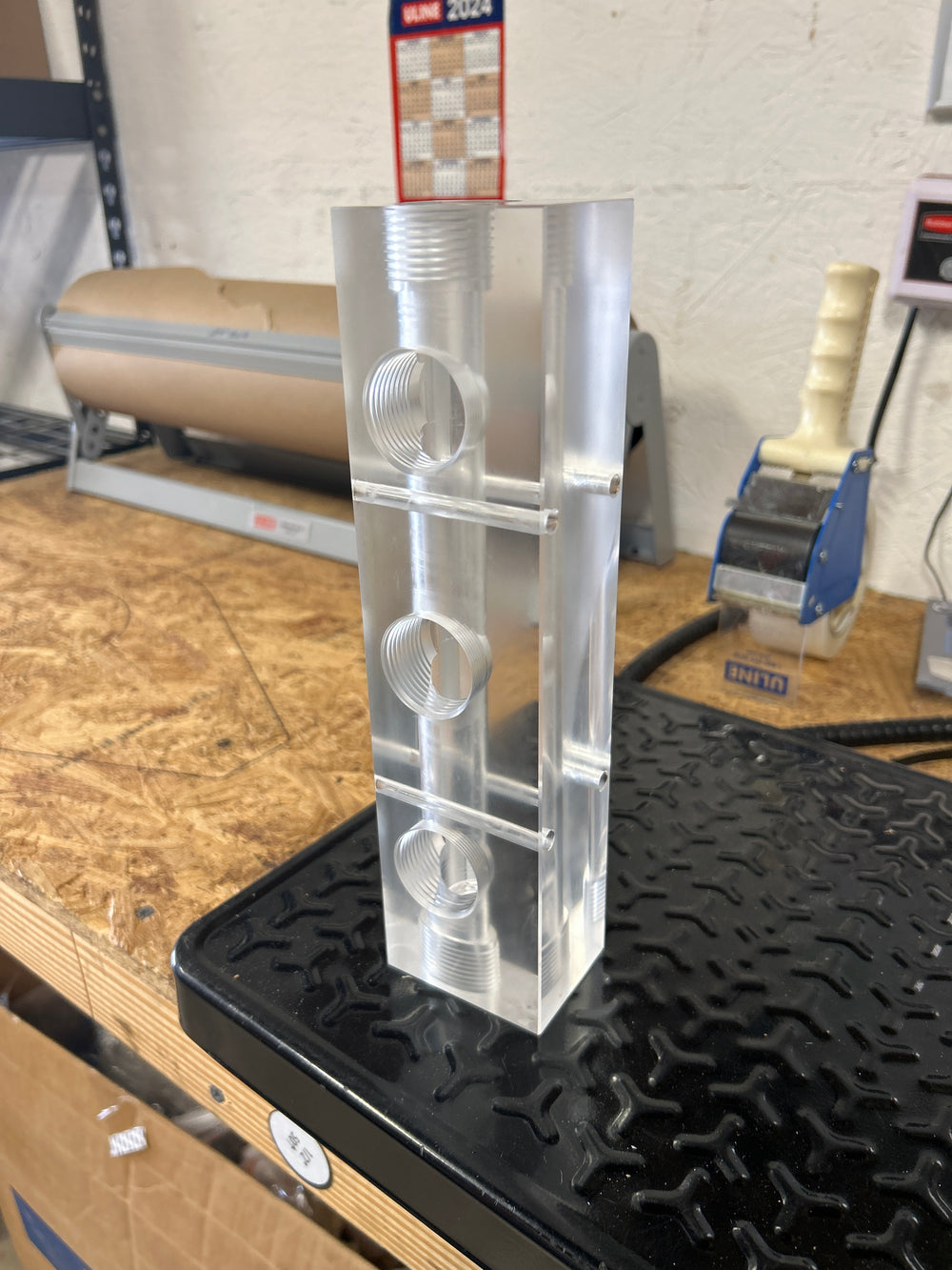 Clear Acrylic Soft Wash Mixing Manifold | Best Mixing Manifold