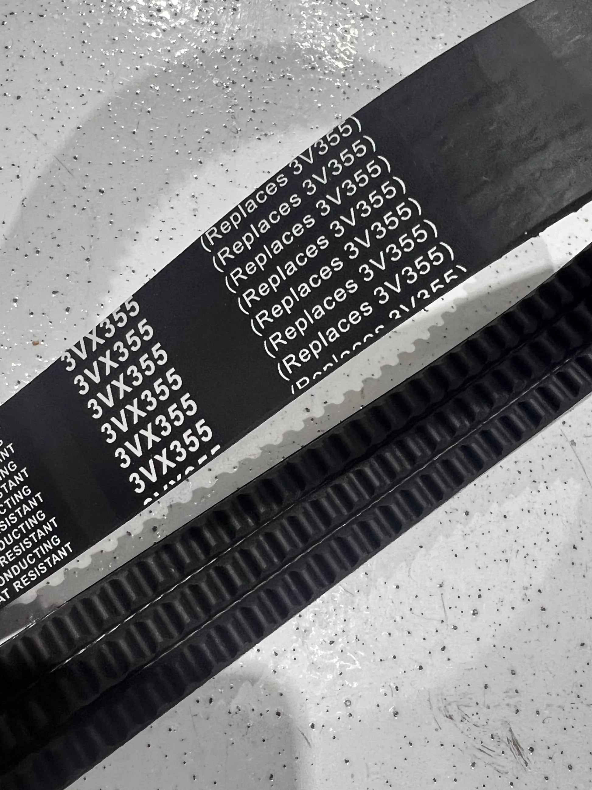 3/3VX355 Banded 3 Groove Belt BANDIT Pressure Washer Belt