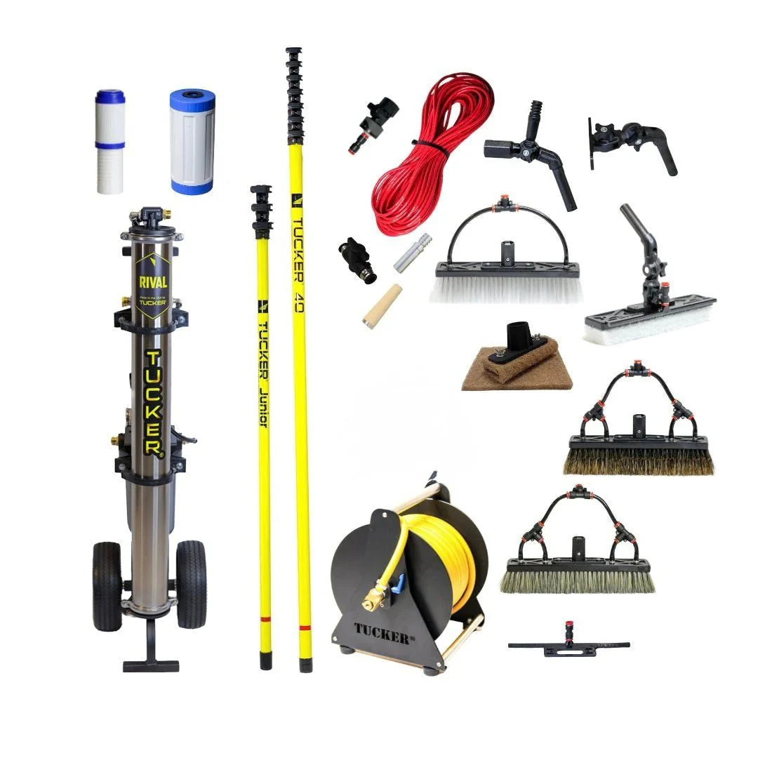 Ultimate Residential Window Cleaning Kit with Tucker® 40' Pole Upgrade